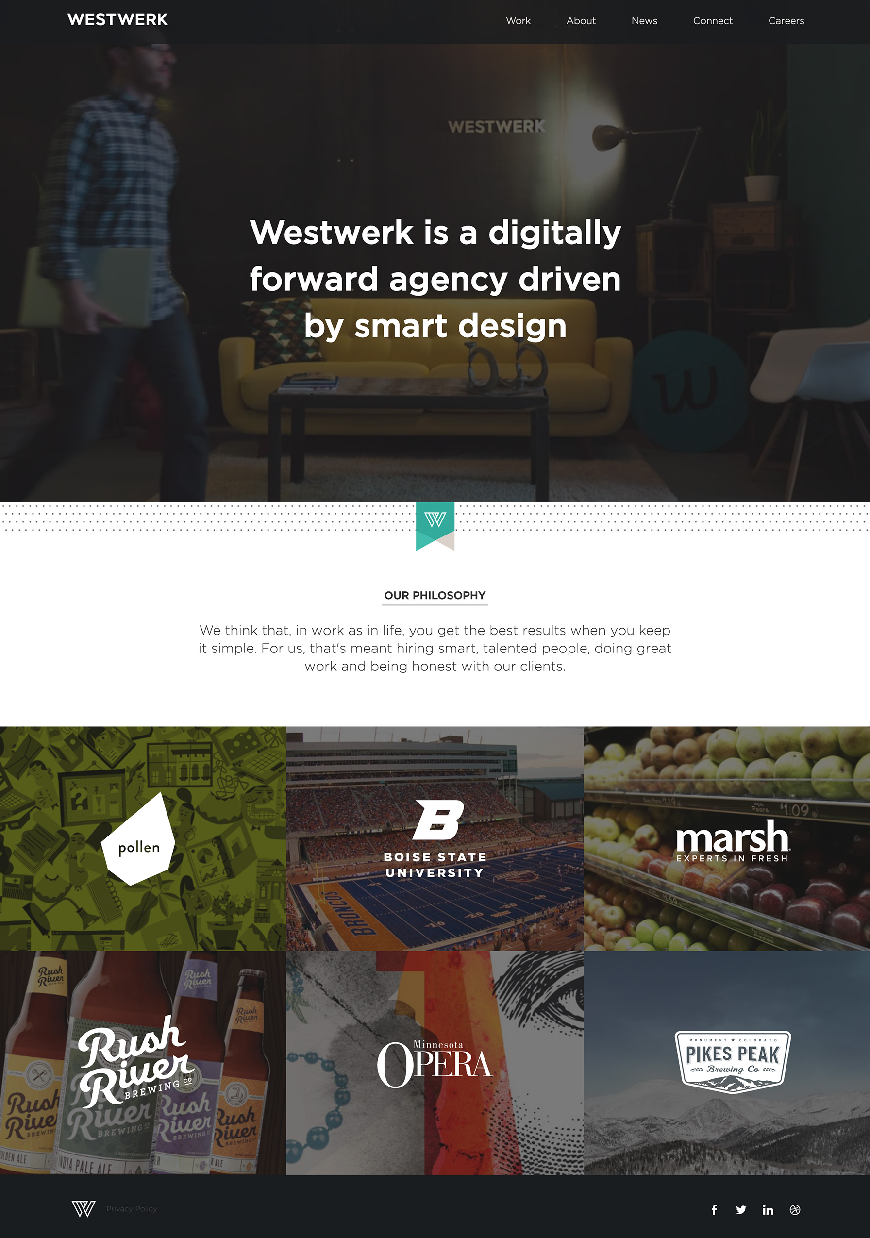 Westwerk Website Throughout the Years | Westwerk
